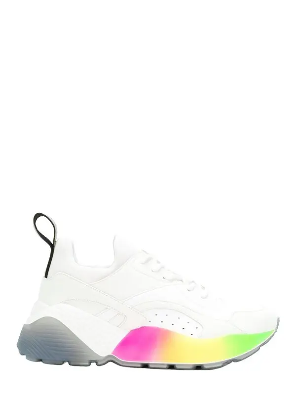 Stella McCartney Eclypse Rainbow Sneakers - White