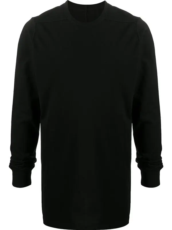 Rick Owens Plain Basic T-shirt - Black