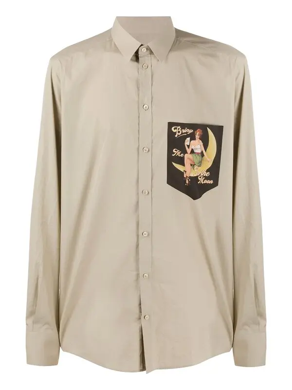 Dolce & Gabbana Bring Me To The Moon Shirt - Neutrals