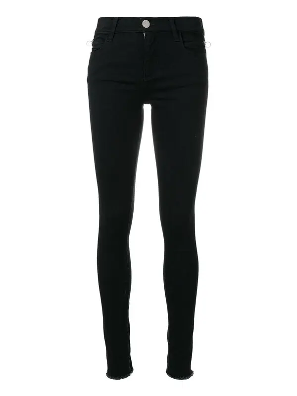 1017 Alyx 9sm Zip Detail Skinny Jeans - Black
