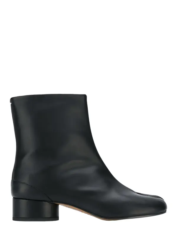 MAISON MARGIELA Tabi 30mm Leather Ankle Boots - Black