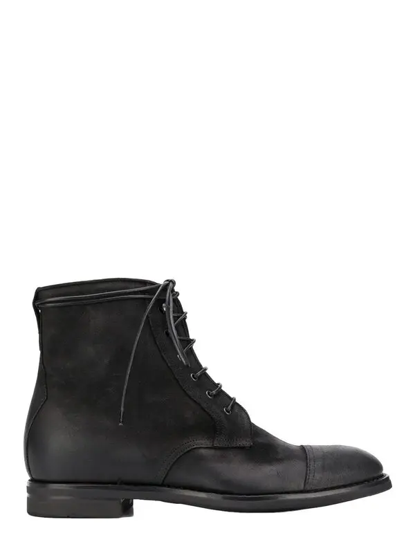 SCAROSSO Paolo Ankle Boots - Black