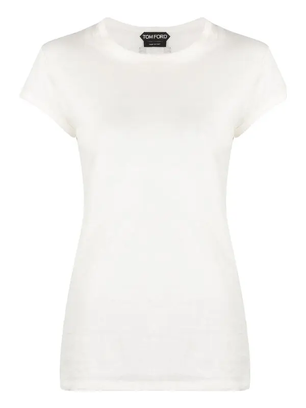 TOM FORD Cap-sleeve T-shirt - White