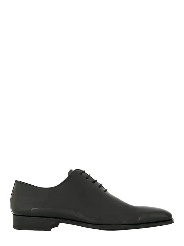 Magnanni Pointed Lace-up Shoes - Black