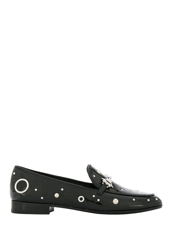 Senso Studded Loafers - Black