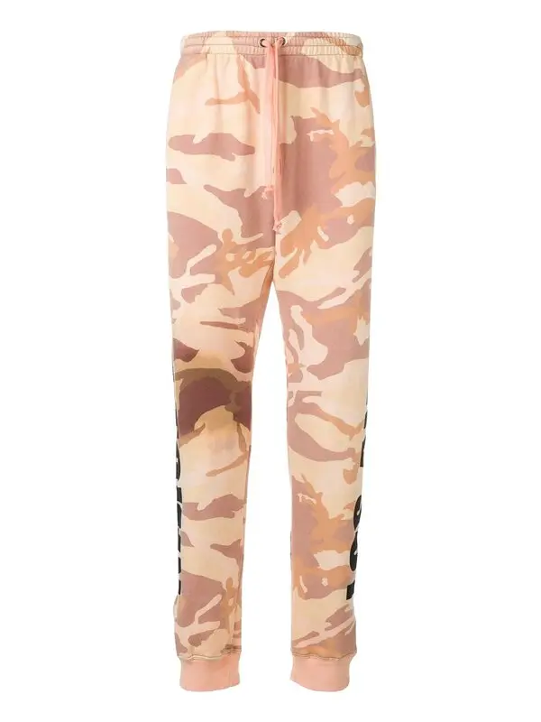 Faith Connexion Los Angeles Camouflage Joggers - Yellow
