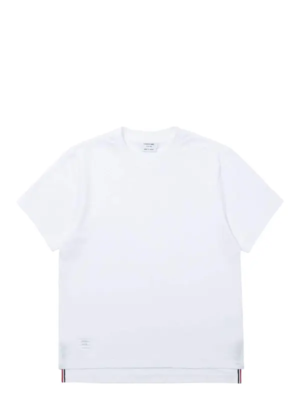 Thom Browne Side Slits T-shirt - White