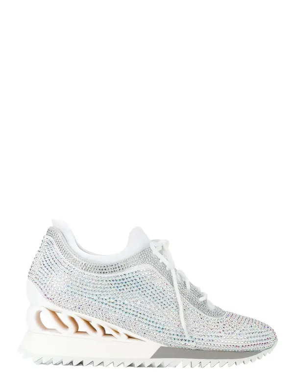 LE SILLA Reiko Wave Wedge Sneakers - White