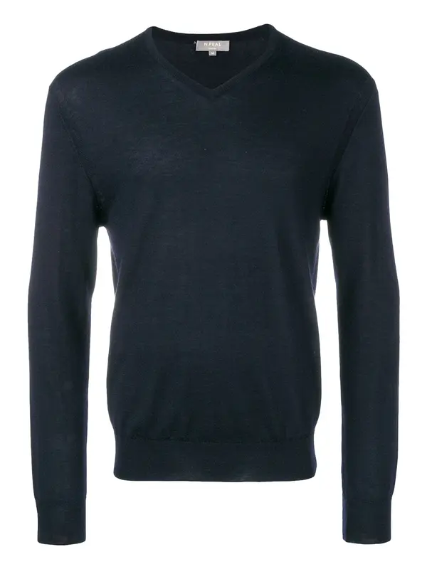 N.peal The Conduit Fine Gauge Sweater - Blue
