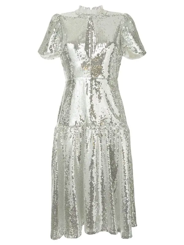 MACGRAW Ziggy Sequinned Dress - Metallic
