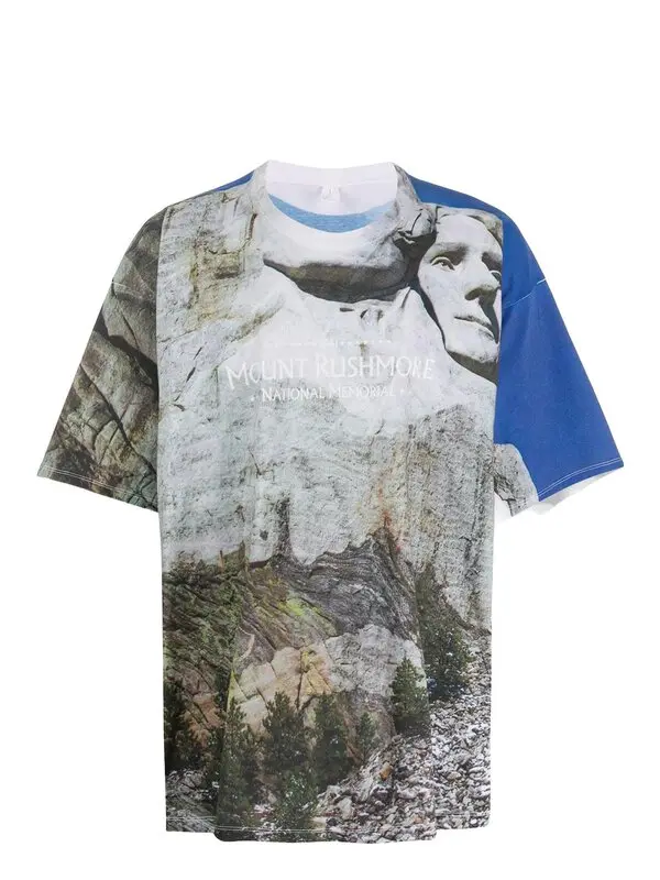 DOUBLET Rushmore T-shirt - Grey