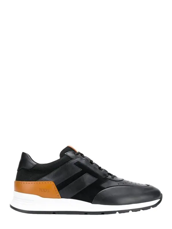 TOD'S T Logo Low-top Sneakers - Black