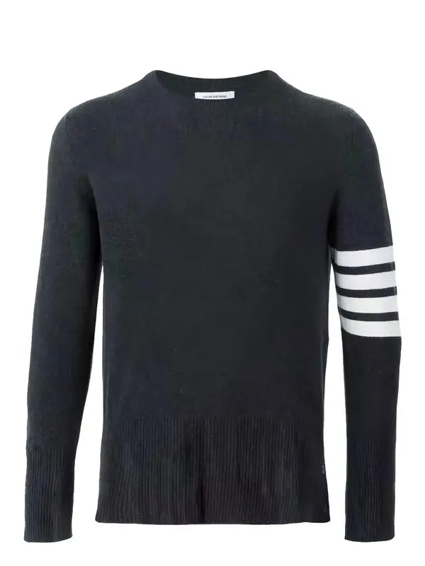 Thom Browne 4-bar Cashmere Jumper - Grey