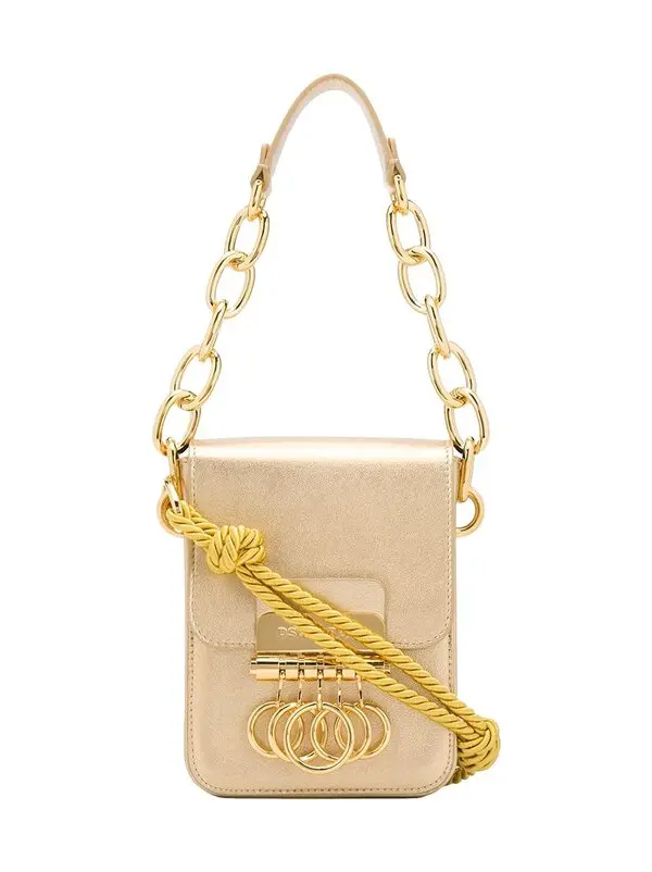 Dsquared2 Key Cross Body Bag - Gold
