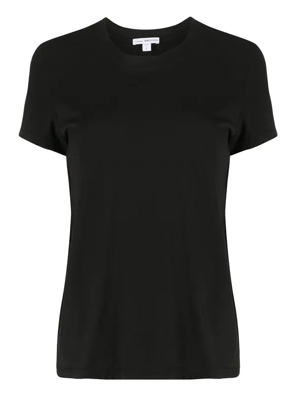 JAMES PERSE Crew Neck T-shirt - Black