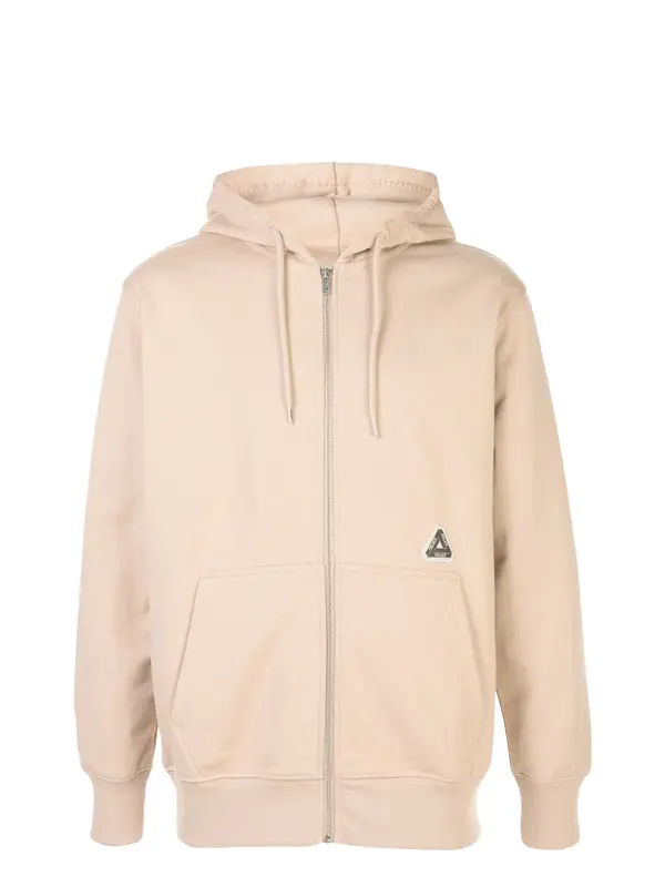 PALACE Sofar Zip-up Hoodie - Neutrals