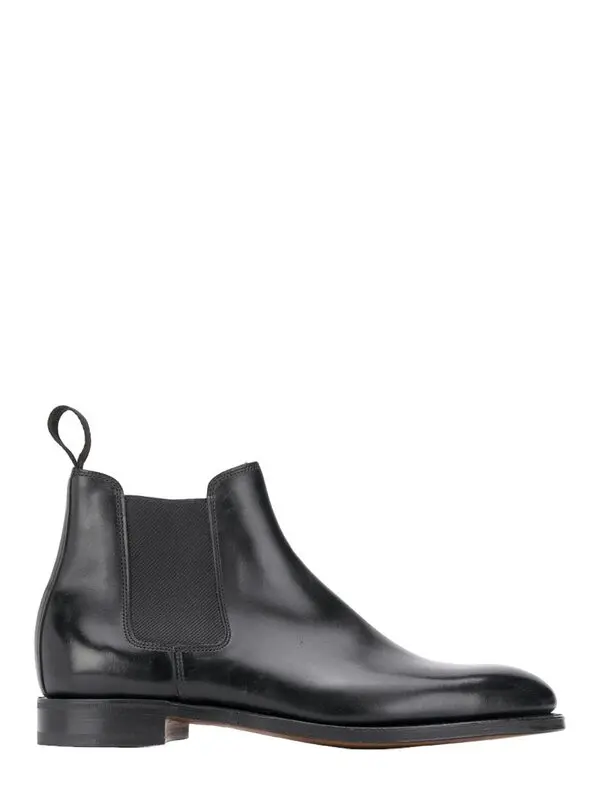 John Lobb Elasticated Panel Boots - Black