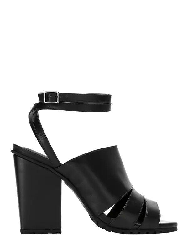 STUDIO CHOFAKIAN Chunky 85mm Sandals - Black