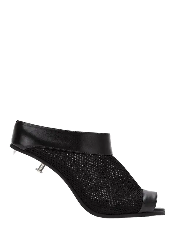 STUDIO CHOFAKIAN Mesh Pumps - Black
