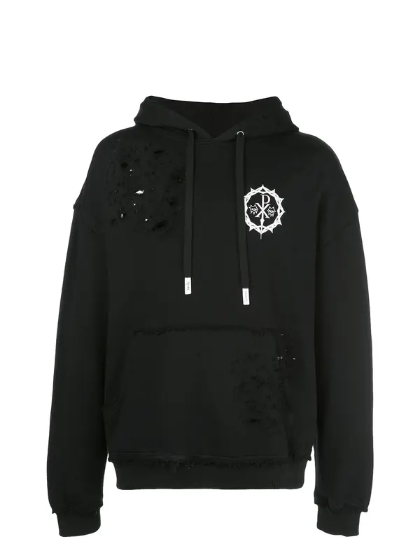HACULLA. Poison Drop-shoulder Hoody - Black