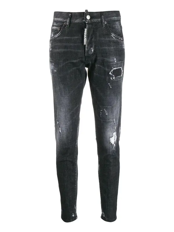 Dsquared2 Skinny Dan Jeans - Black