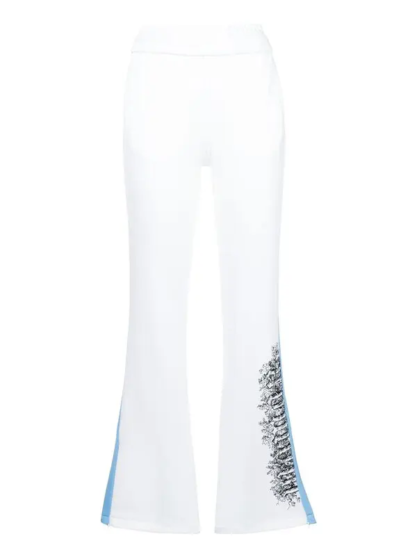 Off-White Stripe Detail Track Pants - White