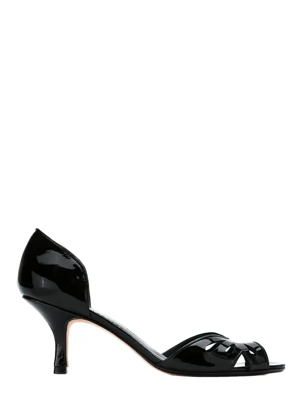 STUDIO CHOFAKIAN Patent Leather Pumps - Black