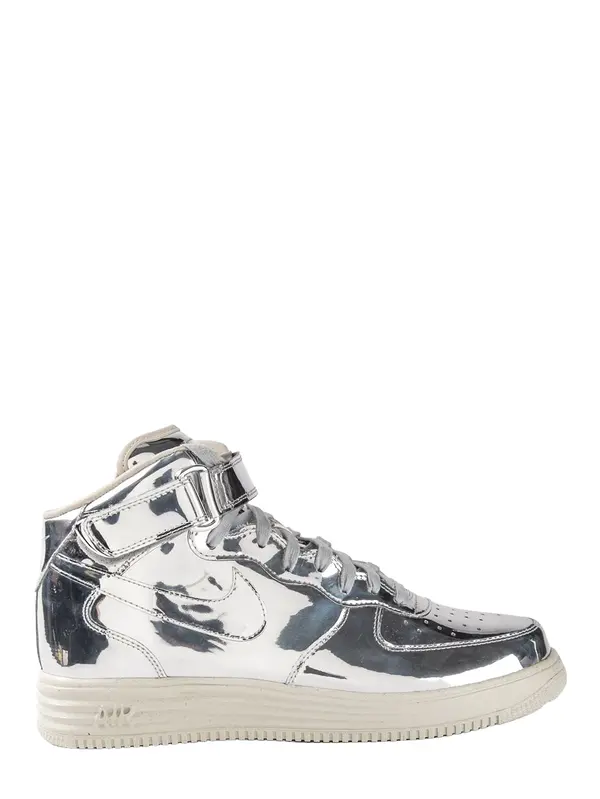 Nike Lunar Force 1 Mid Sp Liquid Silver Sneakers - Metallic