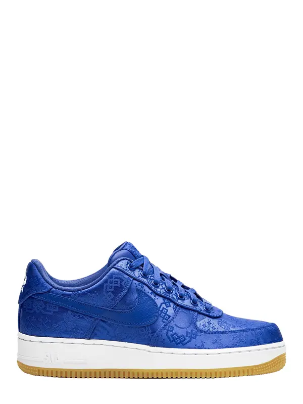 Nike X Clot Air Force 1 Prm Silk Sneakers - Blue