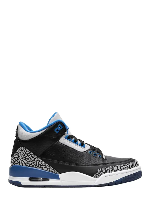 JORDAN Air 3 Retro Sneakers - Black