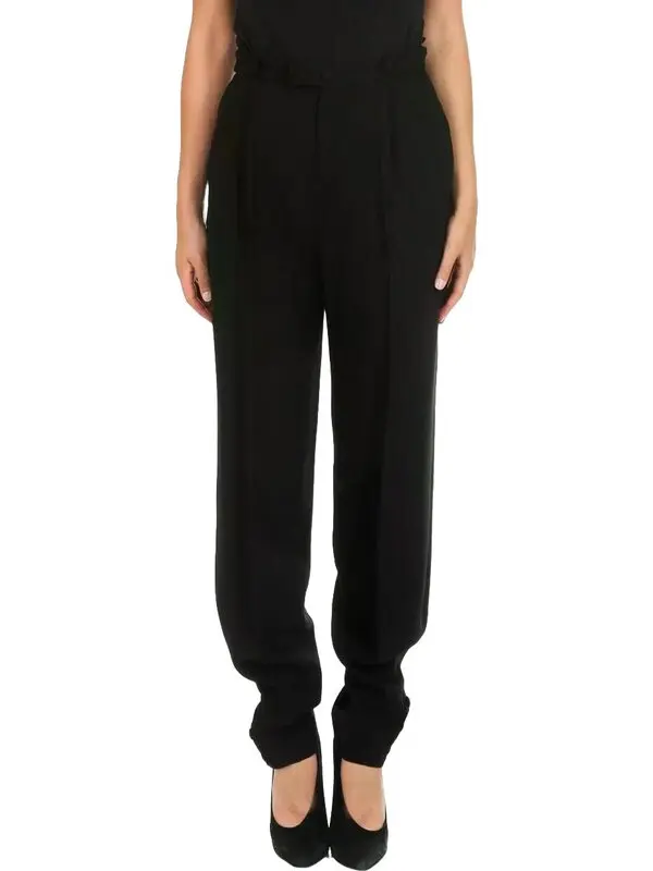 Givenchy Tailored Button Detailed Trousers - Black