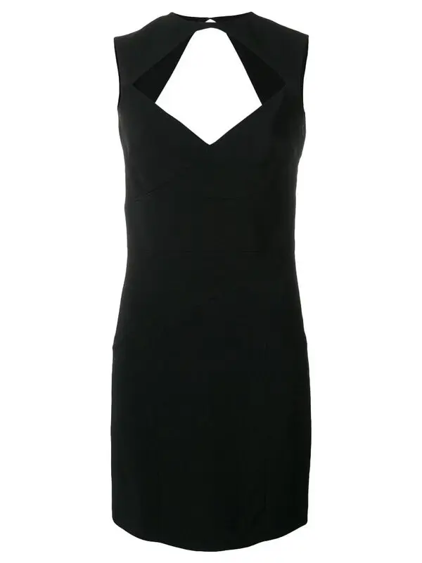 Dsquared2 Front Cut-out Tube Dress - Black