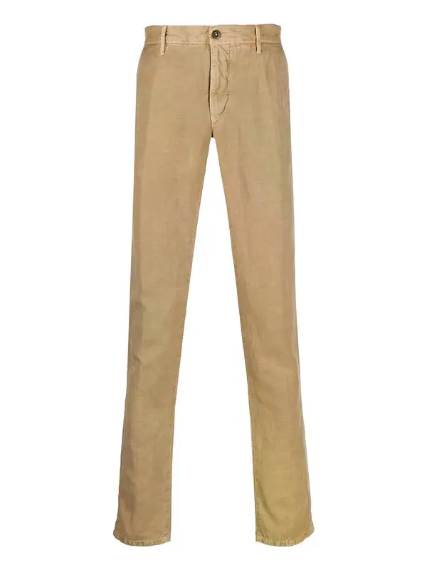 Incotex Tailored Slim-fit Trousers - Neutrals