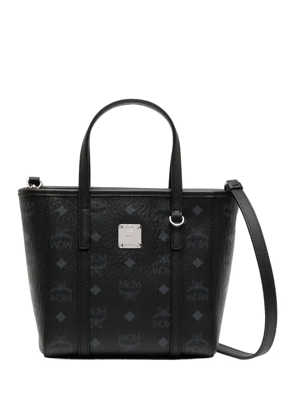 Mcm Mini Aren Tote - Black