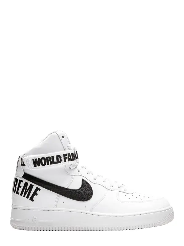 Nike X Supreme Air Force 1 High Sp Sneakers - White