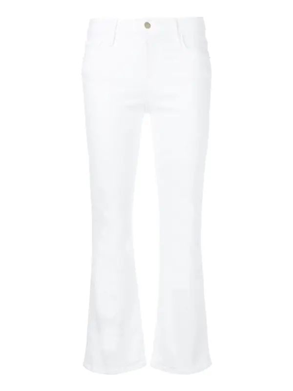 FRAME Bootcut Jeans - White