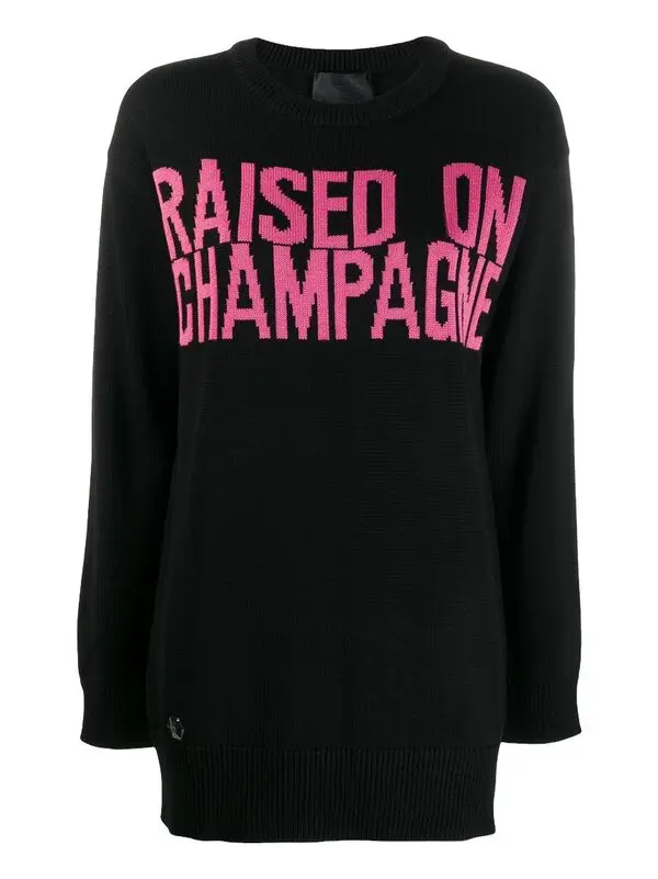 Philipp Plein Statement Jumper - Black