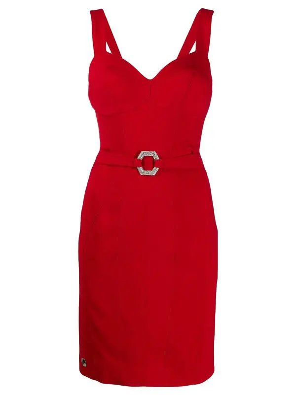 Philipp Plein Elegant Dress - Red