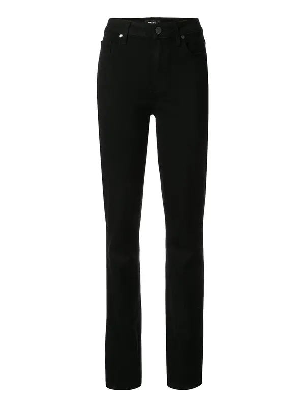 Paige Hoxton Straight Leg Jeans - Black