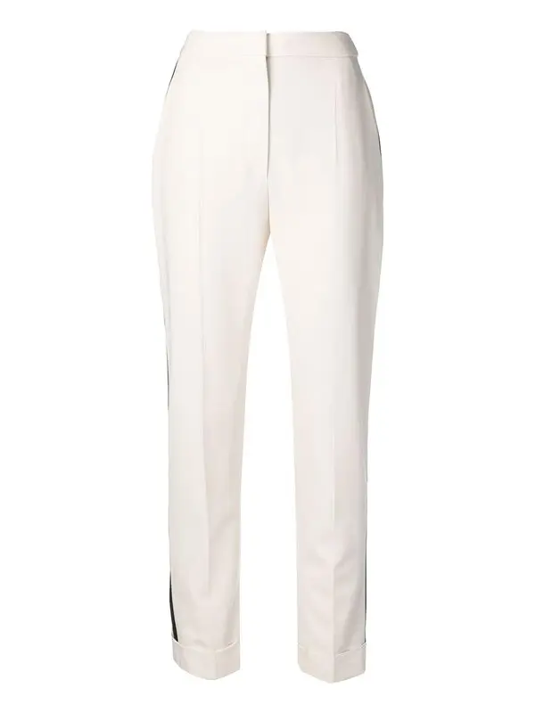 Stella McCartney Tailored Tuxedo Trousers - Neutrals