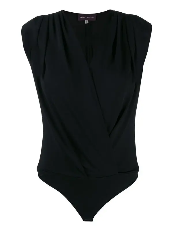 Talbot Runhof Bay Bodysuit - Black