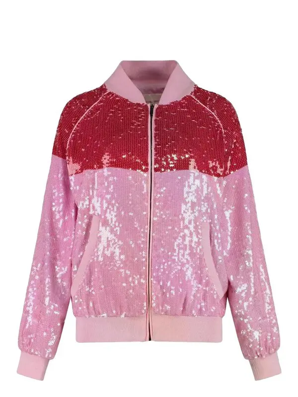 Alberta Ferretti Rainbow Week Bomber Jacket - Pink