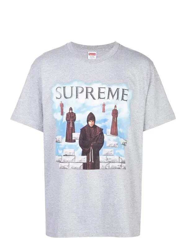 Supreme Levitation Graphic-print T-shirt - Grey