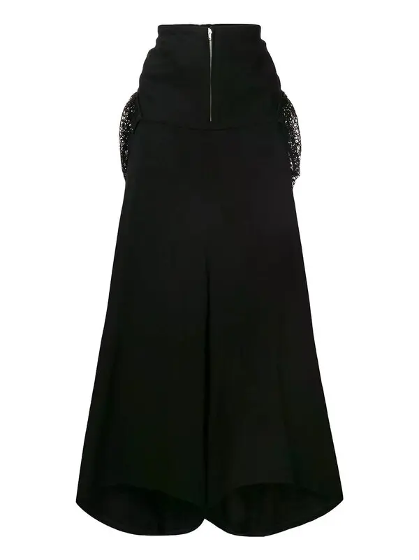 Yohji Yamamoto Tube Waisted Trousers - Black