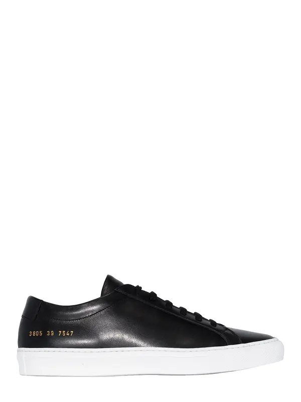 COMMON PROJECTS Achilles Leather Sneakers - Black