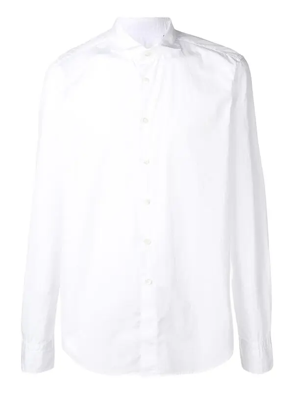 DELL'OGLIO Classic Tailored Shirt - White