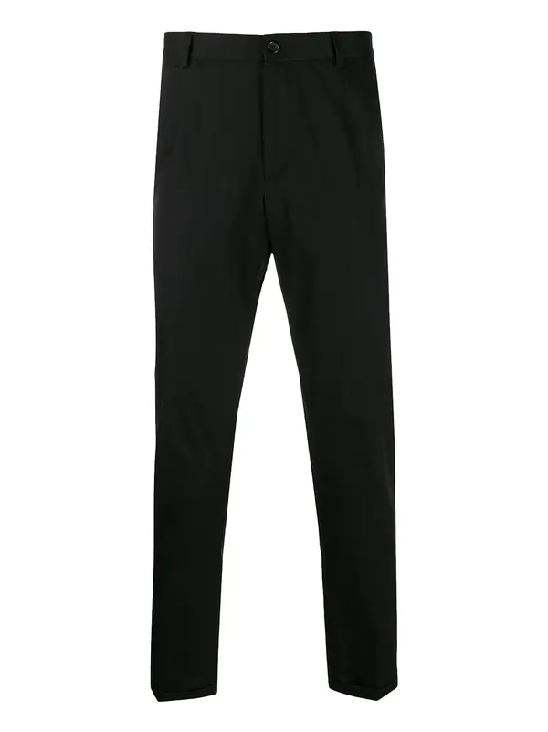 Dolce & Gabbana Tapered Tailored Trousers - Black