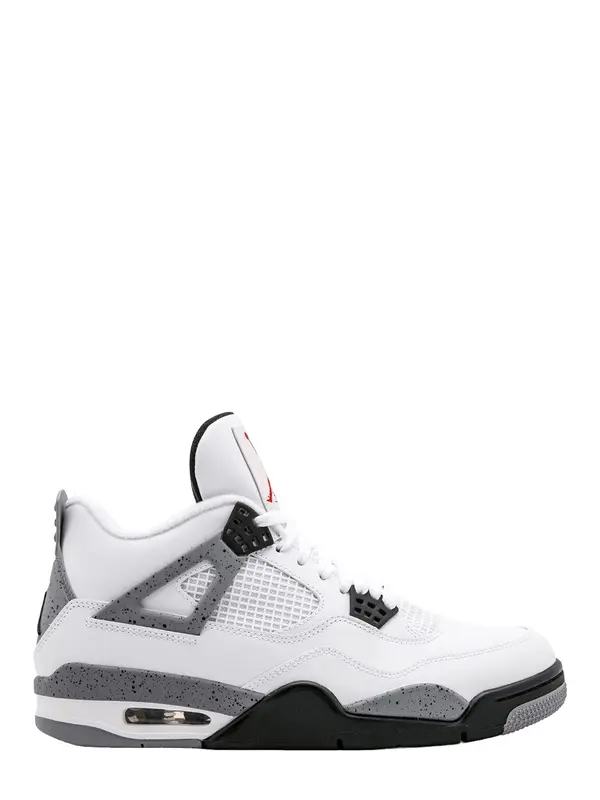 JORDAN Air 4 Retro Cement Sneakers - White