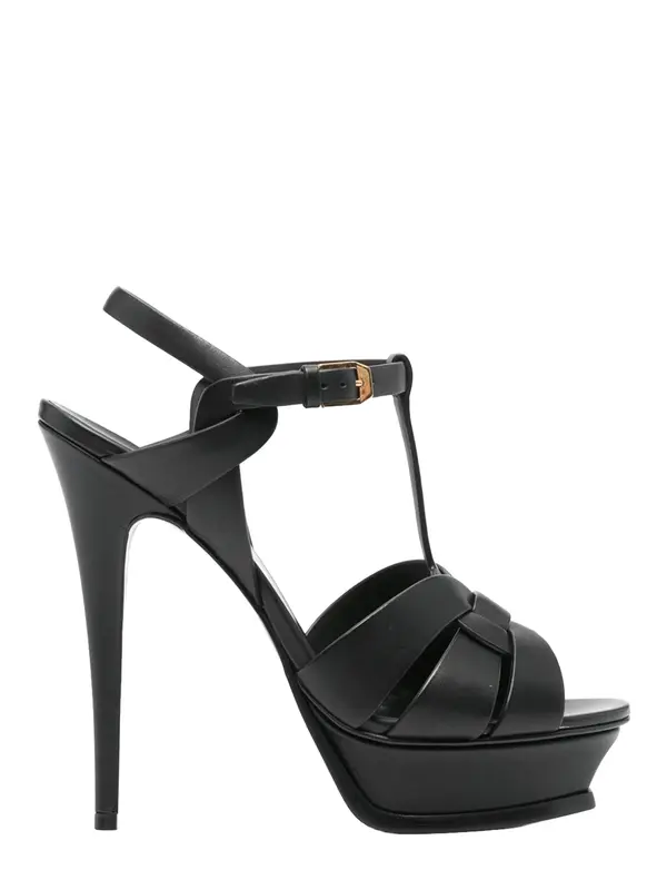 Saint Laurent 150mm Tribute Sandals - Black