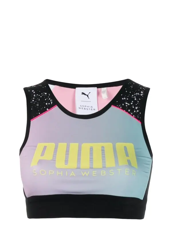 PUMA X SOPHIA WEBSTER X Sophia Webster Bra Top - Black
